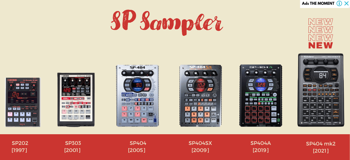 SP404 MK2が登場! モダンなサンプラーへ大革新。[SP404SX vs SP404 MK2] - The Moment